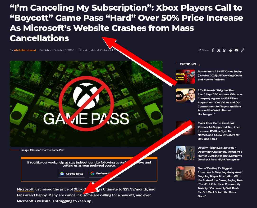 Techrights — What the End of XBox Will Look Like: a Fiery Crash