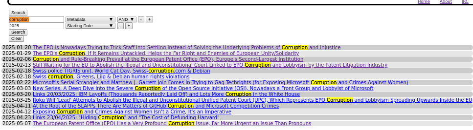 Techrights — Corruption is a Reality, It's Not a Dirty or a Strong Word