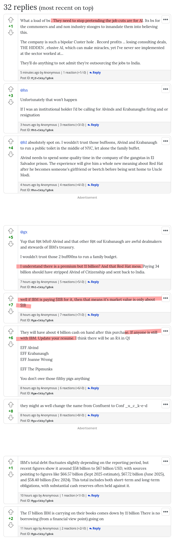 Techrights — IBM Says It Buys Another Company for "AI", So Why Does IBM Fire Its Own "AI" Experts?