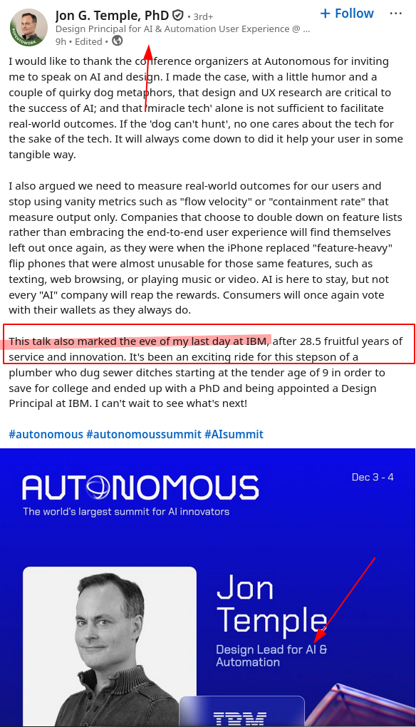 Techrights — IBM Says It Buys Another Company for "AI", So Why Does IBM Fire Its Own "AI" Experts?