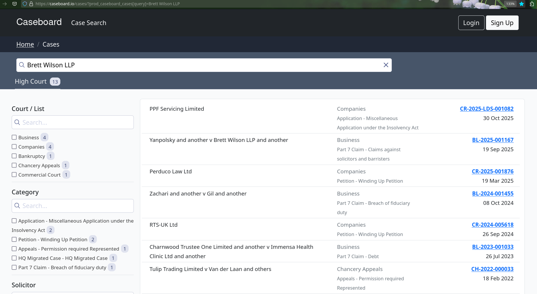 Techrights — Brett Wilson LLP 'Dropping' the LLP, Is This Rebranding?