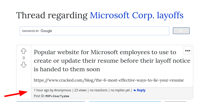 Techrights — Bracing for Microsoft Layoffs, Tired of Microsoft Lies ...