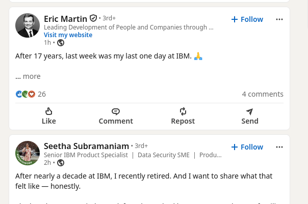 Techrights — IBM's Shares Fell Nearly 13% in One Day (Including After ...