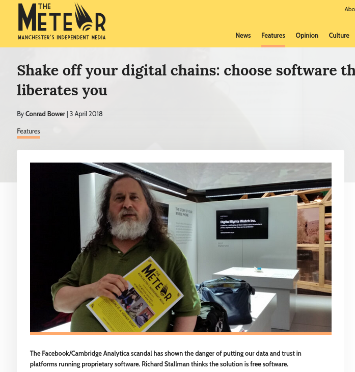 Techrights — What Efforts to Cancel Richard Stallman Ought to Teach Us ...